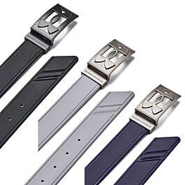 Under Armour Mens Flexible Raised Logo Driver Silicone Belt