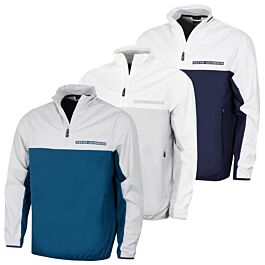 Oscar Jacobson Mens Phoenix Half Zip Water Resistant Golf Jacket