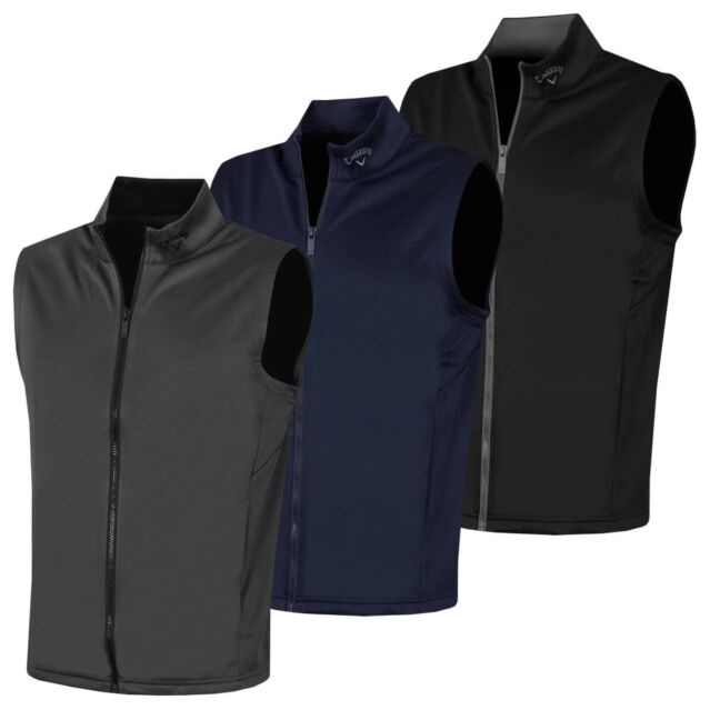 Callaway Golf Mens High Gauge Wicking Thermal Vest Gilet